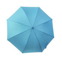 China BSCI 8 Panels 23 Inch Lightweight Aluminum Shaft Straight Umbrella Auto Open for sale