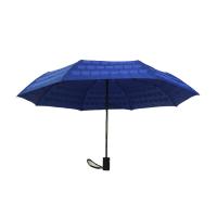China Mini Windproof 21 Inch Polyester 190T 3 Folding Umbrella For Travel for sale