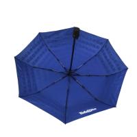 China Mini Windproof 21 Inch Polyester 190T 3 Folding Umbrella For Travel for sale
