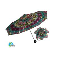 China Custom Polyester Folding Umbrella 108cm Arc Manual Open Metal Frame Promotional Gift for sale