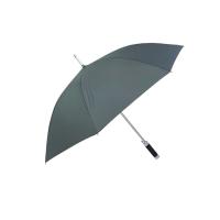 China Auto Open Pongee 190T Windproof Golf Umbrella 27 Inch 8 Panels Straight Handle for sale