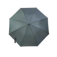 China Auto Open Pongee 190T Windproof Golf Umbrella 27 Inch 8 Panels Straight Handle for sale