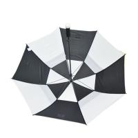 China Manual Metal Frame Windproof Golf Umbrellas With Straight Handle for sale