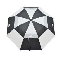 China Manual Metal Frame Windproof Golf Umbrellas With Straight Handle for sale