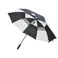 China Manual Metal Frame Windproof Golf Umbrellas With Straight Handle for sale