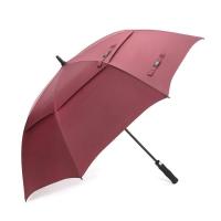 China Custom Logo 27 Inch 8 Rib Fiberglass Shaft Compact Golf Umbrella Auto Open for sale