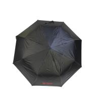 China Black Coating 95cm Sightseeing 3 Fold Umbrella with UV Protection for sale