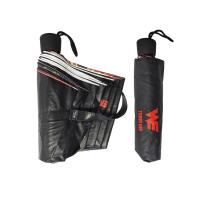 China Black Coating 95cm Sightseeing 3 Fold Umbrella with UV Protection for sale