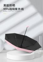 China 96cm 5-Fold Automatic Umbrella with UV Protection and 8 Fiberglass Ribs for Promotional Use for sale