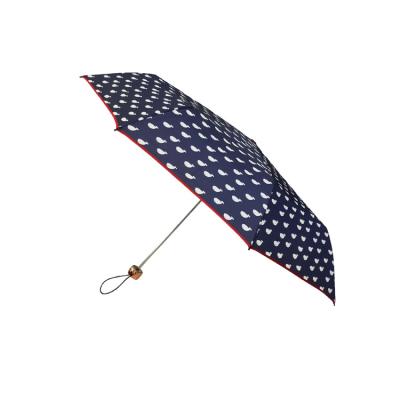 China Custom Logo Silk Screen Printing Manual Open 3 Fold Umbrella 21 Inch 8 Panels for sale