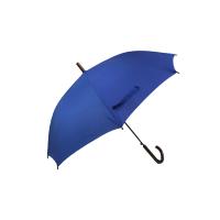 China Custom Logo 23 Inch 8K Promotional Straight Umbrella with Metal Ribs and Curve Handle for sale