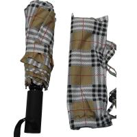China 8mm Metal Shaft Full Automatic Umbrella Stripe Pattern For Business Men for sale