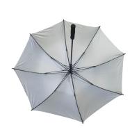 China 25 Inch 8K Windproof Straight Handle Umbrella With Fiberglass Frame for sale