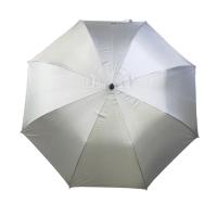 China 25 Inch 8K Windproof Straight Handle Umbrella With Fiberglass Frame for sale