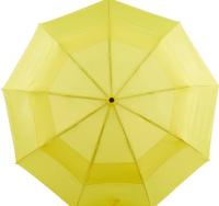 China Foldable Fiberglass Ribs Pongee Compact Windproof Umbrella 21inch 8k Auto Open Close for sale