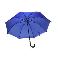China J Handle Solid Color Umbrella With 8mm Metal Shaft for sale