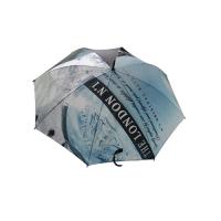 China 8mm Metal Shaft Auto Open Golf Umbrella with Digital Printing 60 Inch Arc for sale