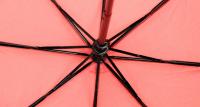 China Customized 3 Folding Mini Windproof Rain Umbrella 21 Inch 8 Panels Polyester 190T for sale