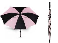 China Manual Open Windproof Pongee Straight Handle Umbrella Women Design for sale
