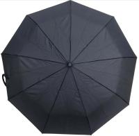 China 3 Fold Windproof Umbrella for Men 10 Ribs Fiberglass Frame Automatic Open Close 42 Inch Arc for sale