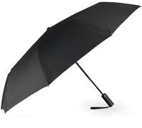 China 3 Fold Windproof Umbrella for Men 10 Ribs Fiberglass Frame Automatic Open Close 42 Inch Arc for sale
