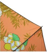 China BV 3 Folding Full Color Printing Inside Pongee Automatic Compact Umbrella for sale
