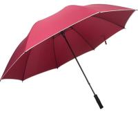 China Manual Open Fiberglass Frame Big Size Golf Umbrella for sale