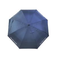 China Windproof Straight Handle Fiberglass Frame Umbrella for sale