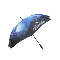 China 68 62 58in Manual Open Pongee Fabric Straight Handle Umbrella for sale