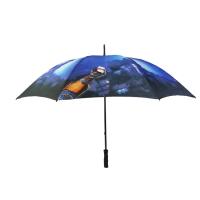 China 68 62 58in Manual Open Pongee Fabric Straight Handle Umbrella for sale