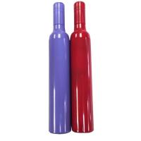 China 190T Polyester Manual Open Wine Bottle Umbrella Diameter 37in For Promotion for sale