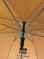 China BV Certified 190T Polyester Auto Open Long Stick Umbrella 23 Inch 8K Metal Shaft for sale