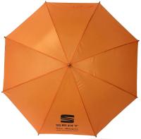 China BV Certified 190T Polyester Auto Open Long Stick Umbrella 23 Inch 8K Metal Shaft for sale