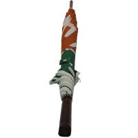 China Custom Logo Pongee Fabric Straight Handle Umbrella TUV Approval for sale