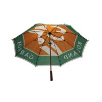 China Custom Logo Pongee Fabric Straight Handle Umbrella TUV Approval for sale