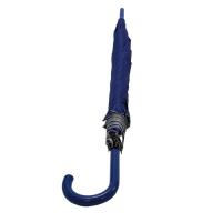 China Custom Color UV Coating Pongee Fabric Umbrella With J Handle for sale