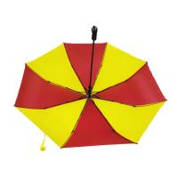 China TUV Certified Foldable Polyester 190T Windproof Mens Umbrella for sale
