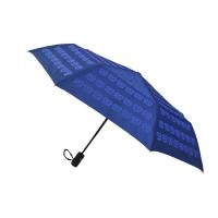 China 3 Fold Auto Open Close Windproof Sun Umbrella With Color Printing for sale