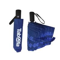 China 3 Fold Auto Open Close Windproof Sun Umbrella With Color Printing for sale
