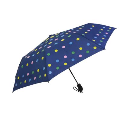 China Fantastic 3 Folding Pongee Color Changing Umbrella for sale