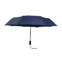 China Fantastic 3 Folding Pongee Raincoat Umbrella With Storage Handle for sale