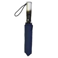 China Fantastic 3 Folding Pongee Raincoat Umbrella With Storage Handle for sale