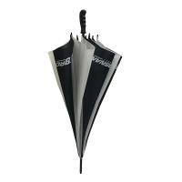China 130cm 190T Polyester Golf Umbrella with Metal Frame Double U Ribs Windproof for sale