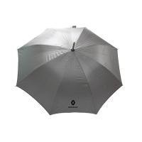 China 8mm Metal Shaft Pongee UV Coating Umbrella With J Handle for sale
