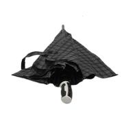China Pongee Fabric Straight Windproof Waterproof Umbrella 8mm Metal Shaft Auto Open Close for sale