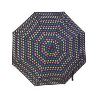 China Manual Open pongee 3 Folding Umbrella With Tote Bag for sale