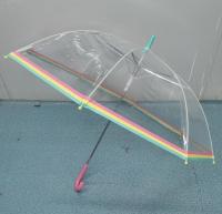 China AZO Free Auto Open 100cm Transparent POE Umbrella for sale