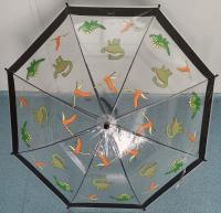 China 70cm Auto Open Dome Shape POE Kids Compact Umbrella for sale