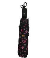 China Floral Printing Metal Frame Windproof Folding Umbrella 21