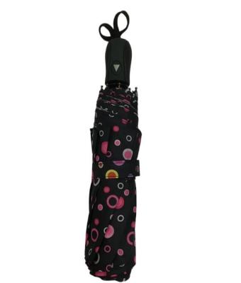 China Floral Printing Metal Frame Windproof Folding Umbrella 21